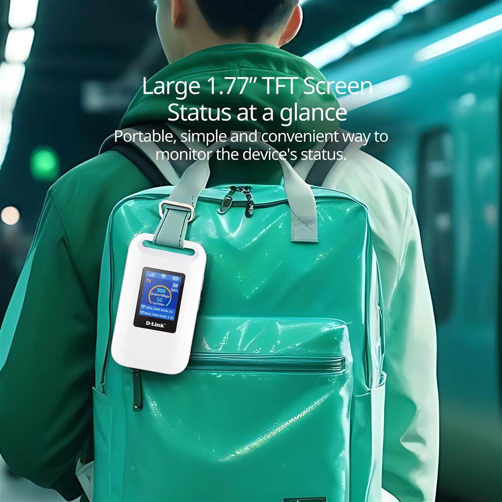 4G+ Cat6 Wi-Fi 6 Mobile Hotspot